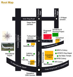Siri Sampada Homes Siri Sai Srinivasam Map - TurkaYamjal, Hyderabad ...