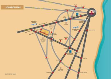 SIS Golden Gate Map - Oragadam, Chennai South Location Map