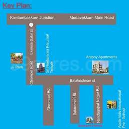 Sivarams Builders Sivarams Nanmangalam Map - Nanmangalam, Chennai South ...