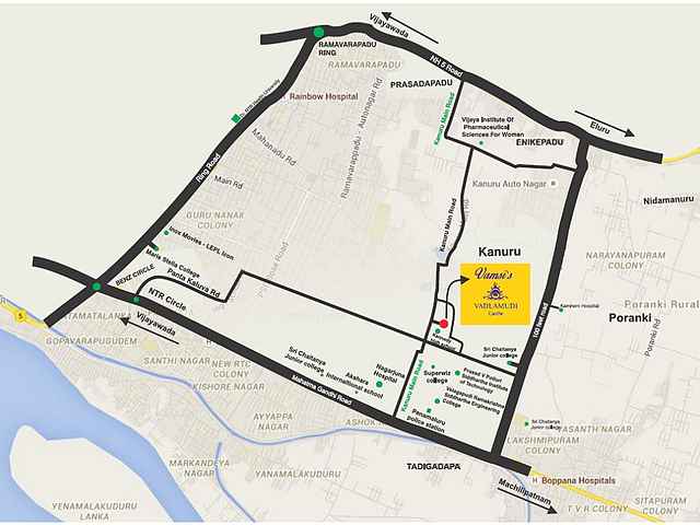 Vamsis Vadlamudi Castle Vijayawada, Kanuru Resale Price List, Brochure ...