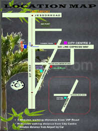 Sjc Constuction Builders SJC Prithibi Enclave Map - Teghoria, Kolkata ...