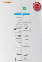 Skr Group Builders SKR United Paradise Map - N H 58, Ghaziabad Location Map