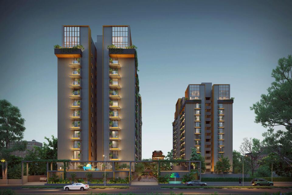 SKR Vrundavan Elysia Raysan, Gandhinagar | Price List & Brochure, Floor ...