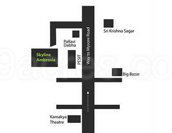 Skyline Construction Skyline Ambrosia Map - Banashankari, Bangalore ...