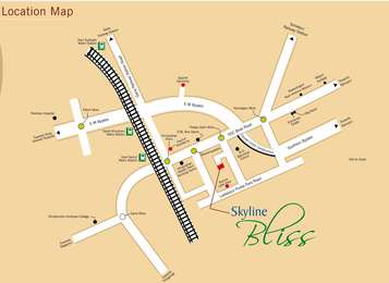 Todi Niketan Skyline Bliss Map - Garia, Kolkata Location Map