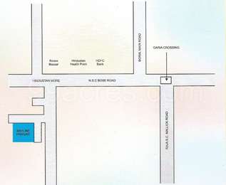 Skyline Projects Skyline Pragati Map - Garia, Kolkata Location Map