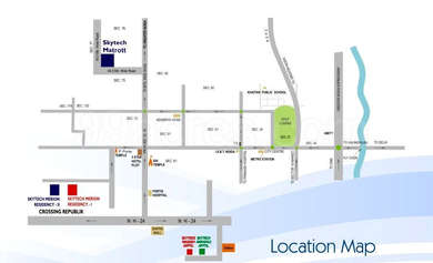 Skytech Group Skytech Matrott Map - Sector 76 Noida Location Map