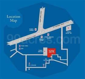 SLS Developers Springs Map - Royal Placid Layout, HSR Layout Location Map