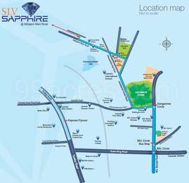 SLV Structures SLV Sapphire Map - Lakshmaiah Layout, Abbigere ...