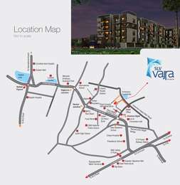 SLV Structures SLV Vajra Map - Horamavu, Bangalore East Location Map