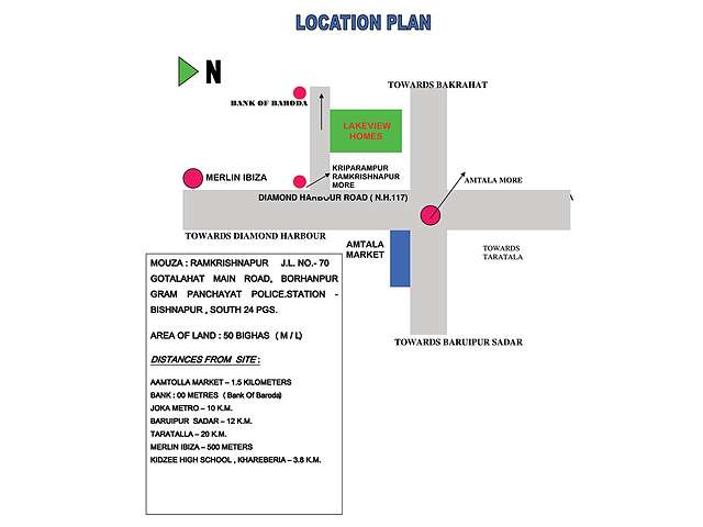 Choice Lake View Homes Amtala, Kolkata South Resale Price List ...