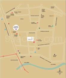 Sneh Constructions Sneh Akshay Anantam Map - Wakad, Pune Location Map