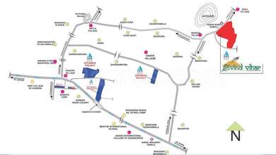 SNG Group SNGs Govind Vihar Map - Manota, Jaipur Location Map