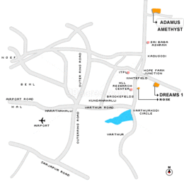Sobha Limited Sobha Adamus Map - Ardendale, Kannamangala, Bangalore ...