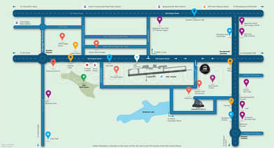 Sobha Developers Sobha Palladian Map - Marathahalli, Bangalore Location Map