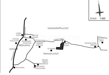 Sobha Limited Bangalore Sobha Victoria park phase 1 Map - Hennur Road ...