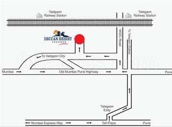 Soft Corner Soft Deccan Height Map - Talegaon Dabhade, Pune Location Map