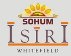 Sohum Developers Sohum Isiri Floor Plan - Nallurhalli, Whitefield