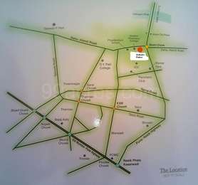 Solitaire Builders Solitaire Palms Map - Moshi, Pune Location Map