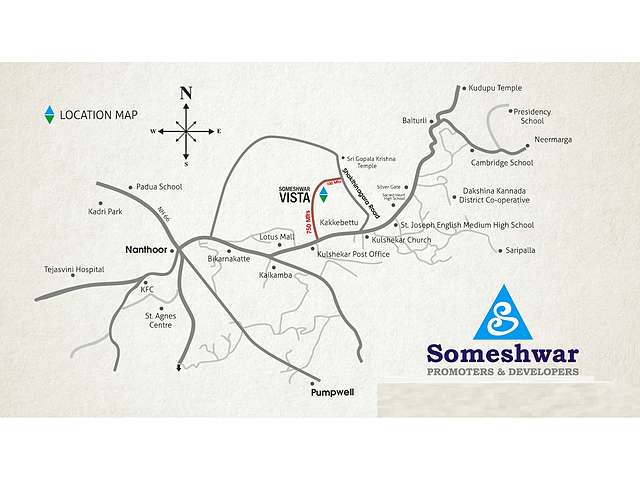 Someshwar Vista Kulshekar, Mangalore | Price List & Brochure, Floor ...