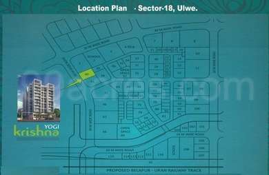 Sonal Dev Con Builders Sonal Dev Yogi Krishna Map - Sector 18 Ulwe ...