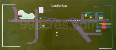 SP Realty JP Homes Map - Hadapsar, Pune Location Map