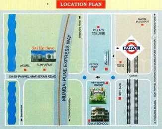 iCan Space and Space India and JHV Constructions Sai Enclave Map - New ...