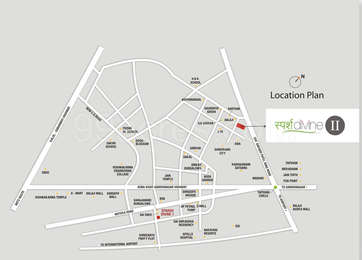 Sparsh Procon Sparsh Divine 2 Map - Chandkheda, Ahmedabad North ...