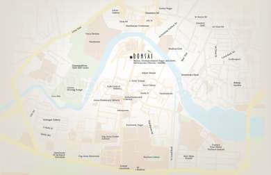 Spero Realty Spero Bonsai Map - Kotturpuram, Chennai Location Map
