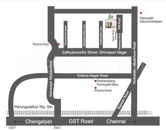 SPP Realty Fern Map - Perungalathur, Chennai Location Map