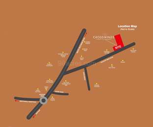 Springseas Crosswinds Map - Hagadur, Whitefield Location Map