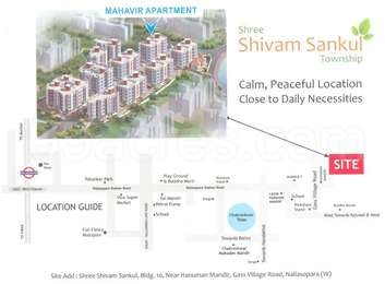 Hariom Enterprises. Hariom Shree Shivam Sankul Township Map ...