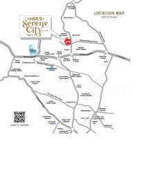 SR Builders and Developers MSRs Serene City Map - Miyapur, Hyderabad ...