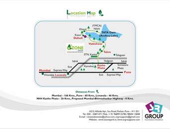 SR Group Builders SR Ozone Park Map - Talegaon, Pune Location Map