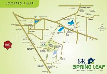 SR Infra Structures SR Spring Leaf Map - Kudlu Gate, Bangalore South ...