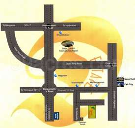 Sree Durga Estates Sree Durga Dream Destiny Map - Pendyal, Rangareddy ...