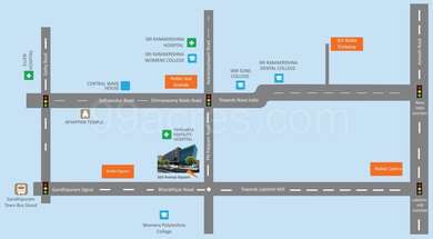 Sree Lakshmi Venkateswara and Co SLV Aranya Square Map - Gandhipuram ...