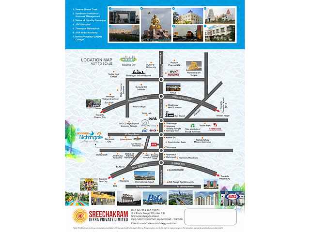 Sreechakram Nightingale Hyderabad, Thimmapur | Price List, Brochure ...