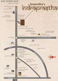 Sreemitra Townships Sreemitra The Villa Map - Mulapadu, Vijayawada ...