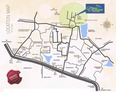 Sri Balaji Builders and Developers Sri Balaji Enclave Horamavu Post Map ...