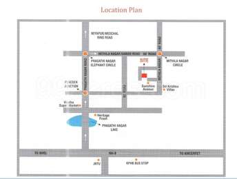 Sri Balaji Builders And Developers Sri Balaji Sunshine Viswam Map ...