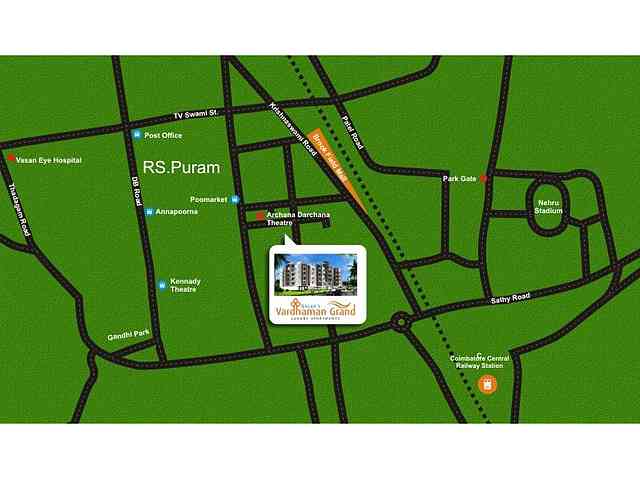 Gujans Vardhaman Grand RS Puram , Coimbatore Resale Price List ...