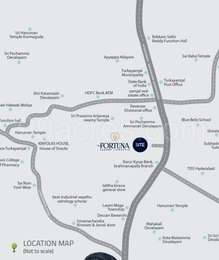 Sri Kalyan Homes Fortuna Map - TurkaYamjal, Hyderabad Location Map