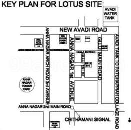 Sri Lakshmi Ram Constructions Sri Lotus Map - Anna Nagar East, Chennai ...