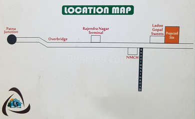 Sri Laxmi Surya Infra Sri Laxmi Rajeshwar Enclave Map - Kankarbagh ...