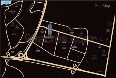 Raghava Projects Capital 45 by Raghava Map - Gachibowli, Hyderabad ...