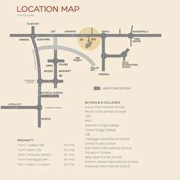 Sri Mytri Constructions Sri Mytri Avasa Map - Mokila, Hyderabad ...