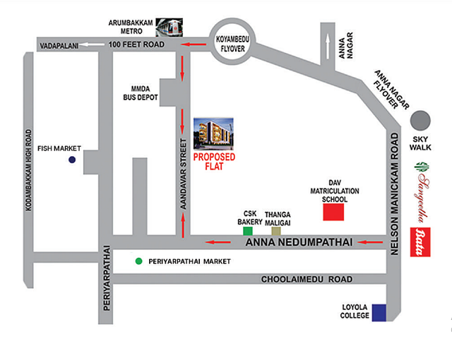 Sri Saai Naarayani Chennai Central, Choolaimedu | Price List & Brochure ...