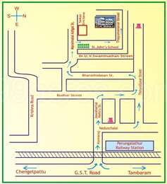 Sri Raghavendra Foundation Sri Raghavendra Guru Heritage Map ...