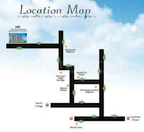 Sri Ram Construction Sri Ram Krishna Enclave Map - Morabadi, Ranchi ...
